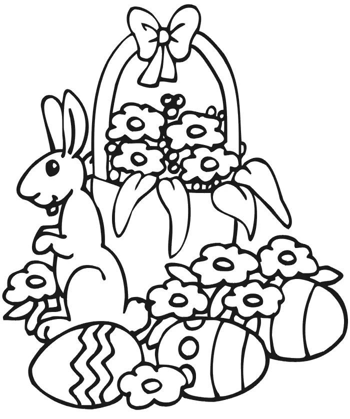 Easter Coloring Pages 41 Printable for Free Download