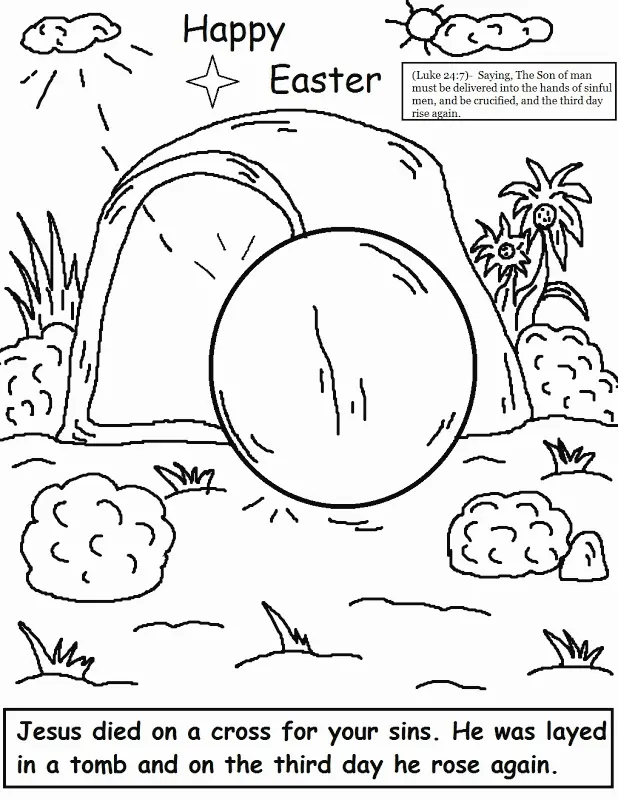 Easter Coloring Pages 219 Printable for Free Download