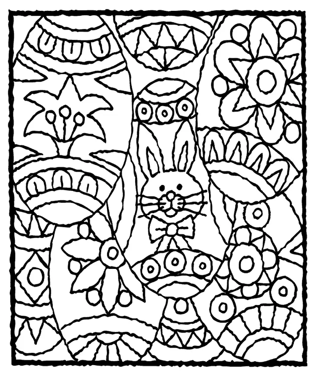 Easter Coloring Pages 36 Printable for Free Download