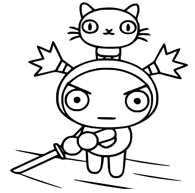 Pucca Coloring Pages 51 Printable for Free Download